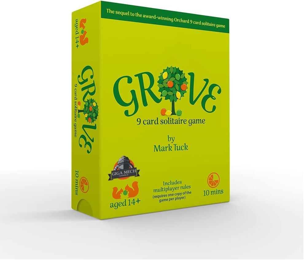 Grove: A 9 card solitaire game – BoardGame Sapiens